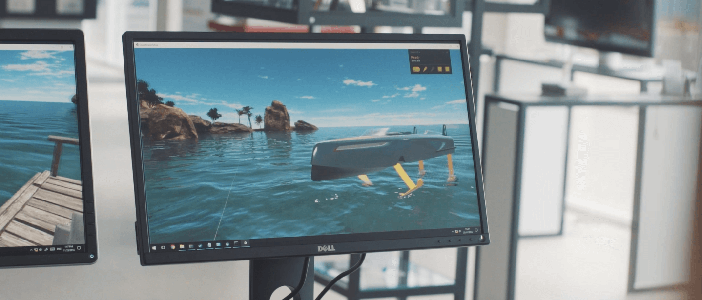 Multi User VR Experience Flying Yacht